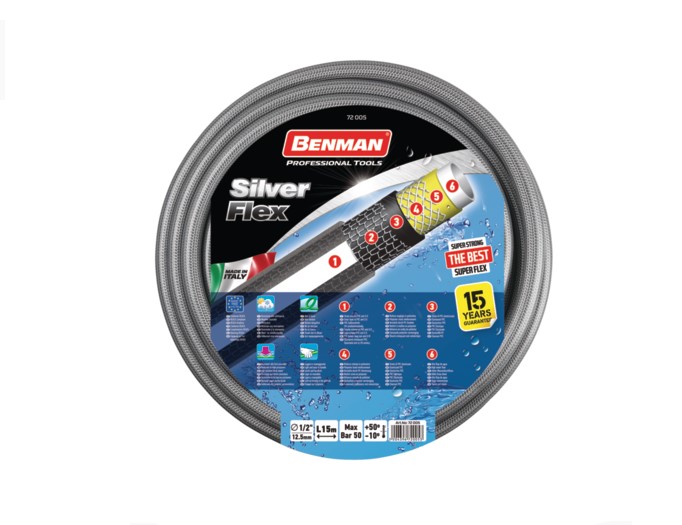 Λάστιχο Ποτίσματος Silver Flex Benman - Χρώματα, ηλεκτρικά εργαλεία ...